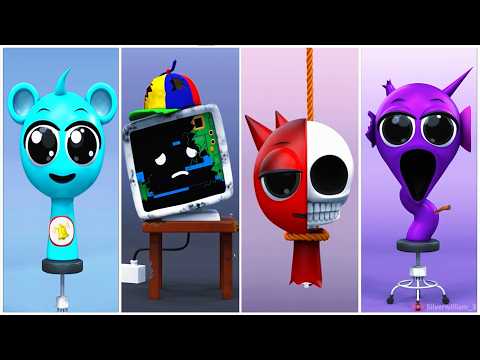 INCREDIBLE SPRUNKI HELP! | Tiles Hop EDM Rush