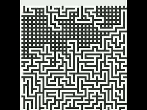 Maze Generation Algorithm (DFS) - YouTube