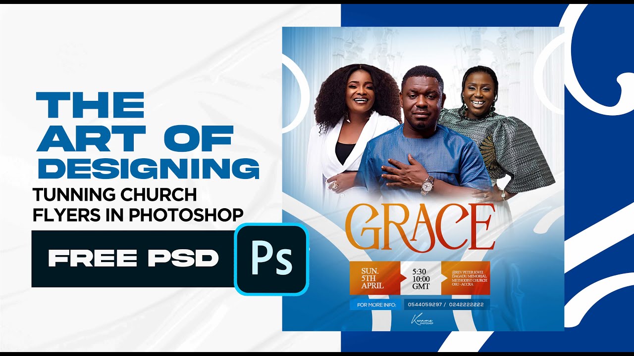 Creating Eye-Catching Church Flyers: Step-by-Step Tutorial and Design ...