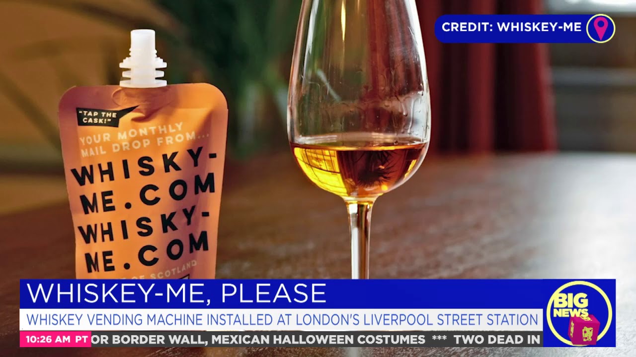 Whiskey Vending Machine - YouTube