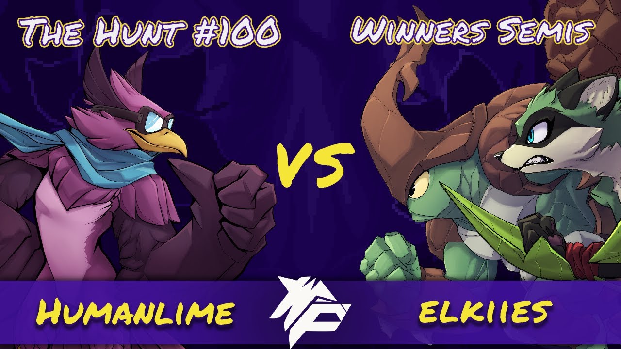 The Hunt #100 | Winners Semi-Finals - Humanlime (Wrastor) vs. elkiies ...