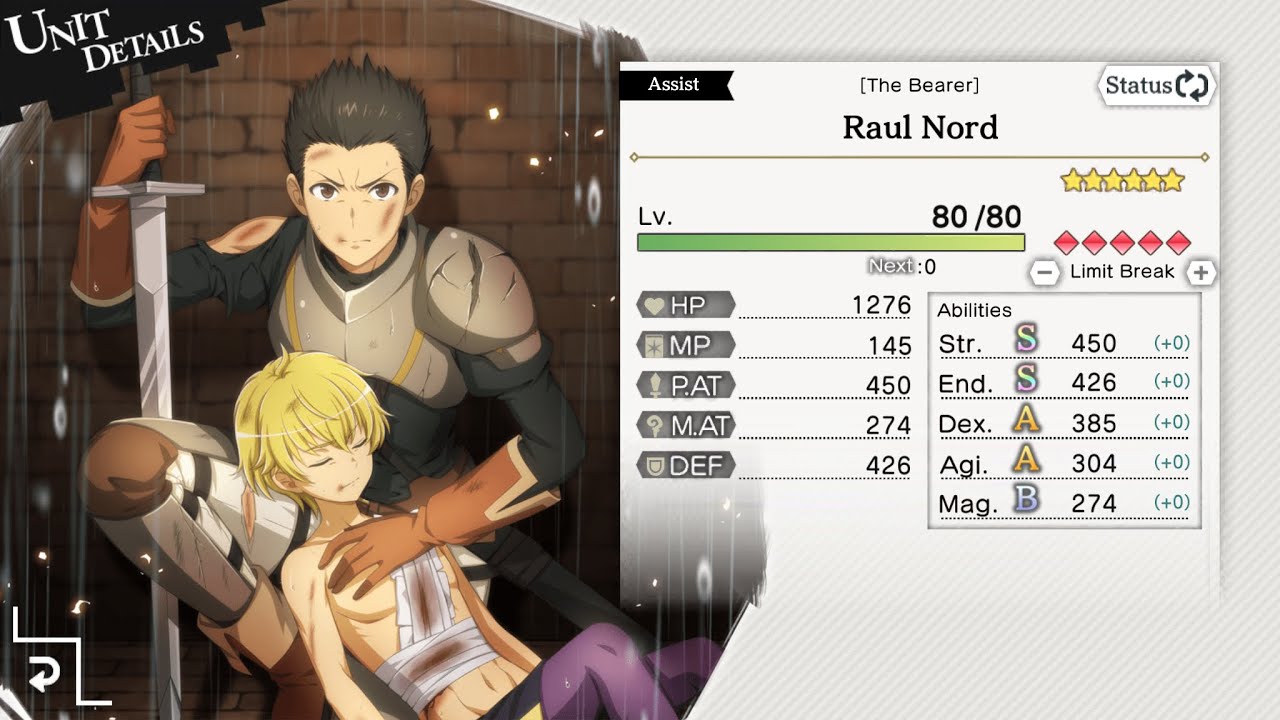 Danmachi Memoria Freese All of Raul Nord’s Skins - YouTube