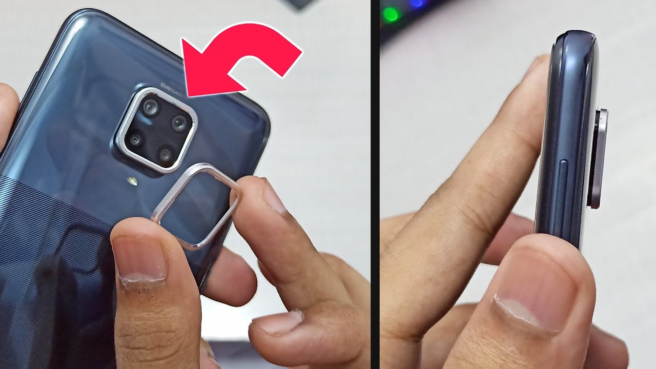 Camera Bump Protector Ring for POCO M2 Pro & Redmi Note 9 Pro Max ...