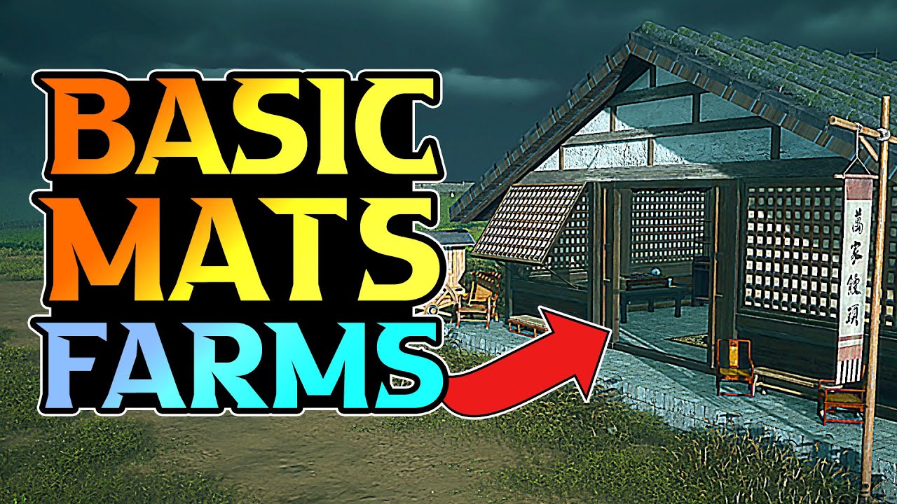 Where Winds Meet - BEST Timber and Raw Ore Farm Guide - YouTube