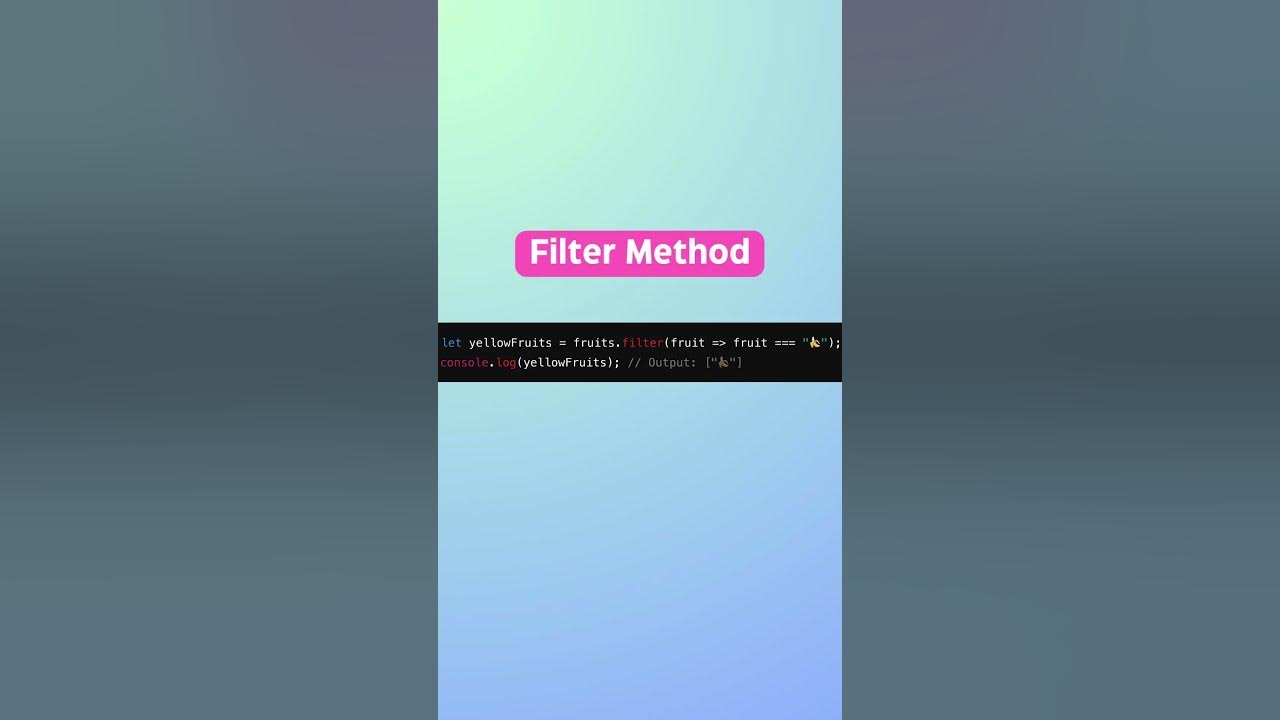 10 Useful JavaScript Array Methods You Need to Know - YouTube