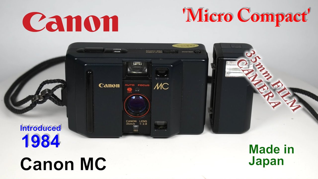 1984 Canon MC - 35mm Film Camera - YouTube