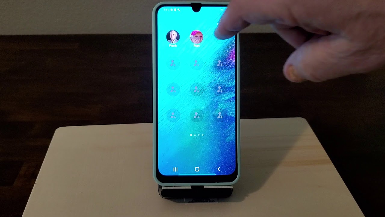Direct Dial widgets on a Samsung Galaxy Phone Home screen - YouTube
