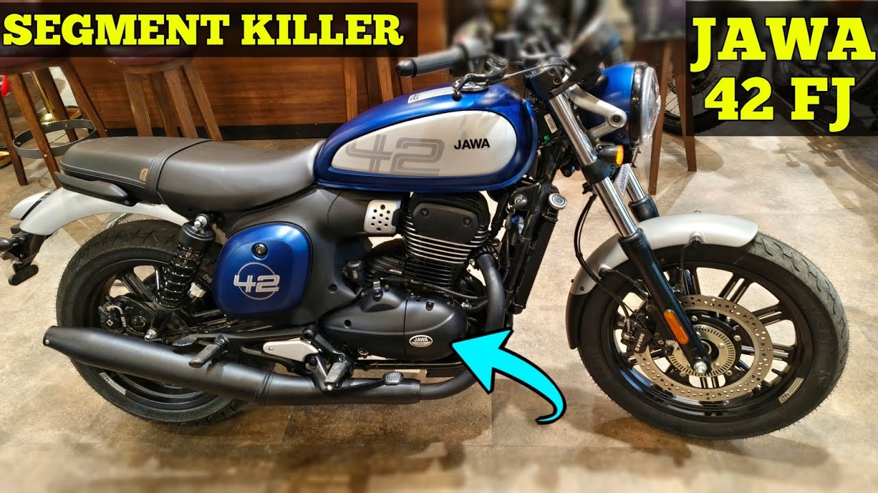 New [Jawa 42 FJ] Bs6 2024 Model Bike Detail Review | Big Updates Price ...