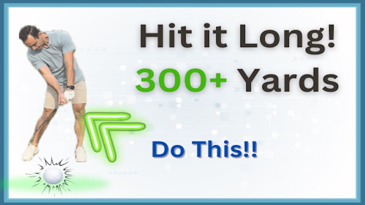 How to hit the ball further in golf with an easy golf swing - Simple ...