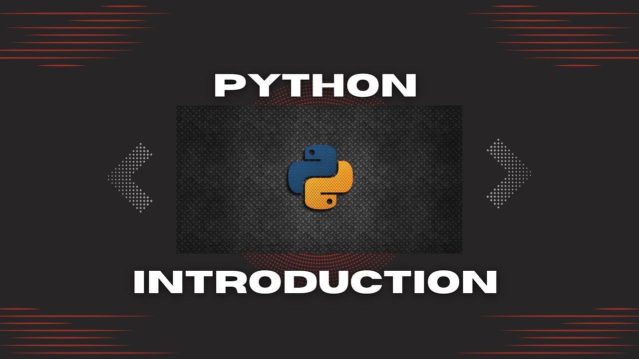 EP-1: INTRODUCTION TO PYTHON PROGRAMMING LANGUAGE - YouTube