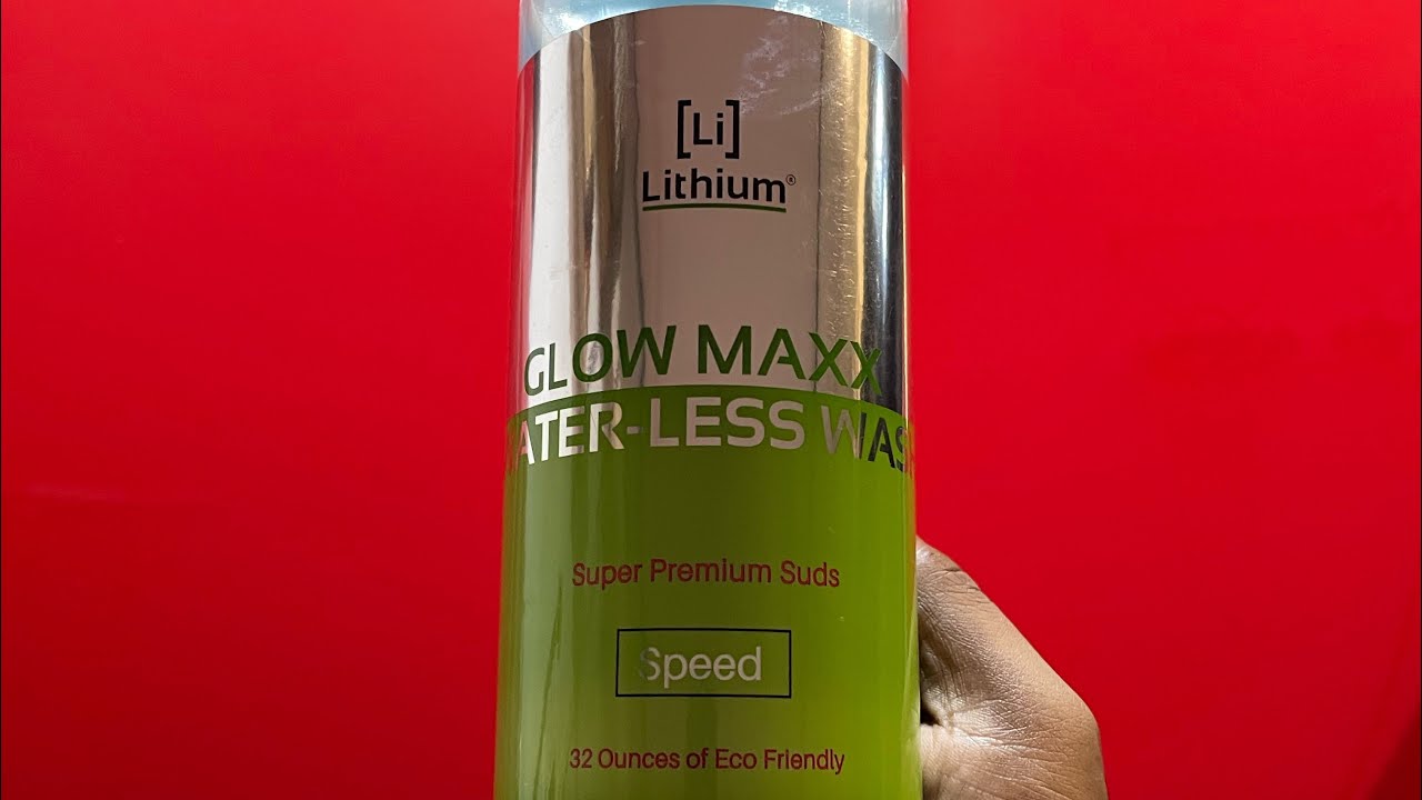 [Li]Lithium Glow Maxx waterless wash - YouTube