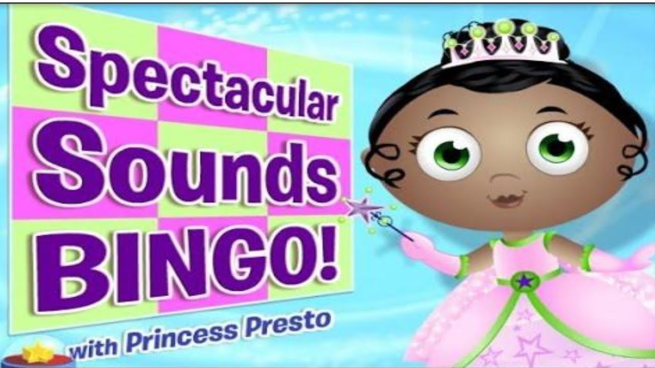 Princess Presto's Spectacular Sounds Bingo Gameplay - YouTube
