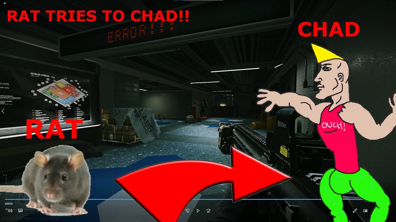 When a Rat Tries To Chad!! (TARKOV) - YouTube