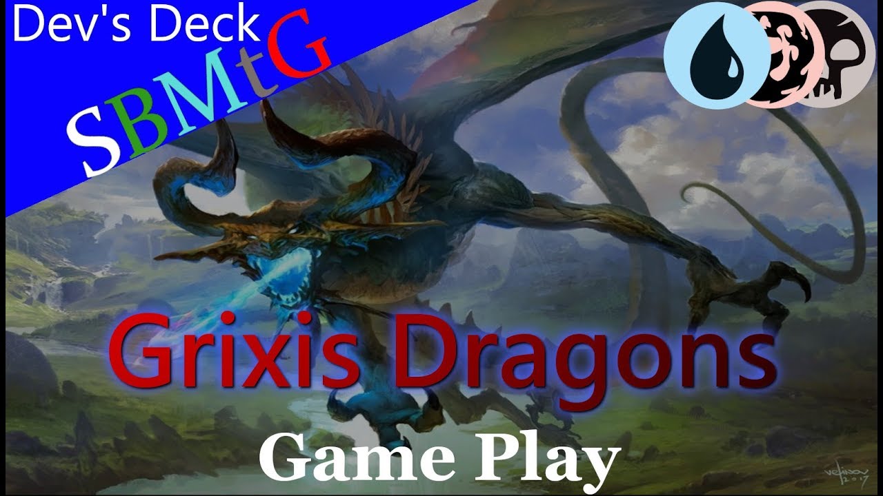 Dev's Deck | Grixis Dragons in GRN Standard. - YouTube