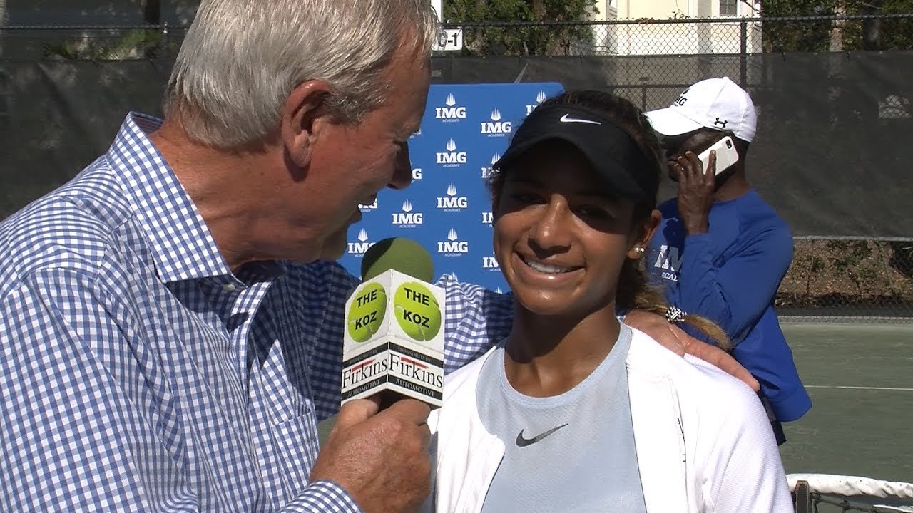 2017 Eddie Herr Internationals Inside Tennis With The Koz - YouTube