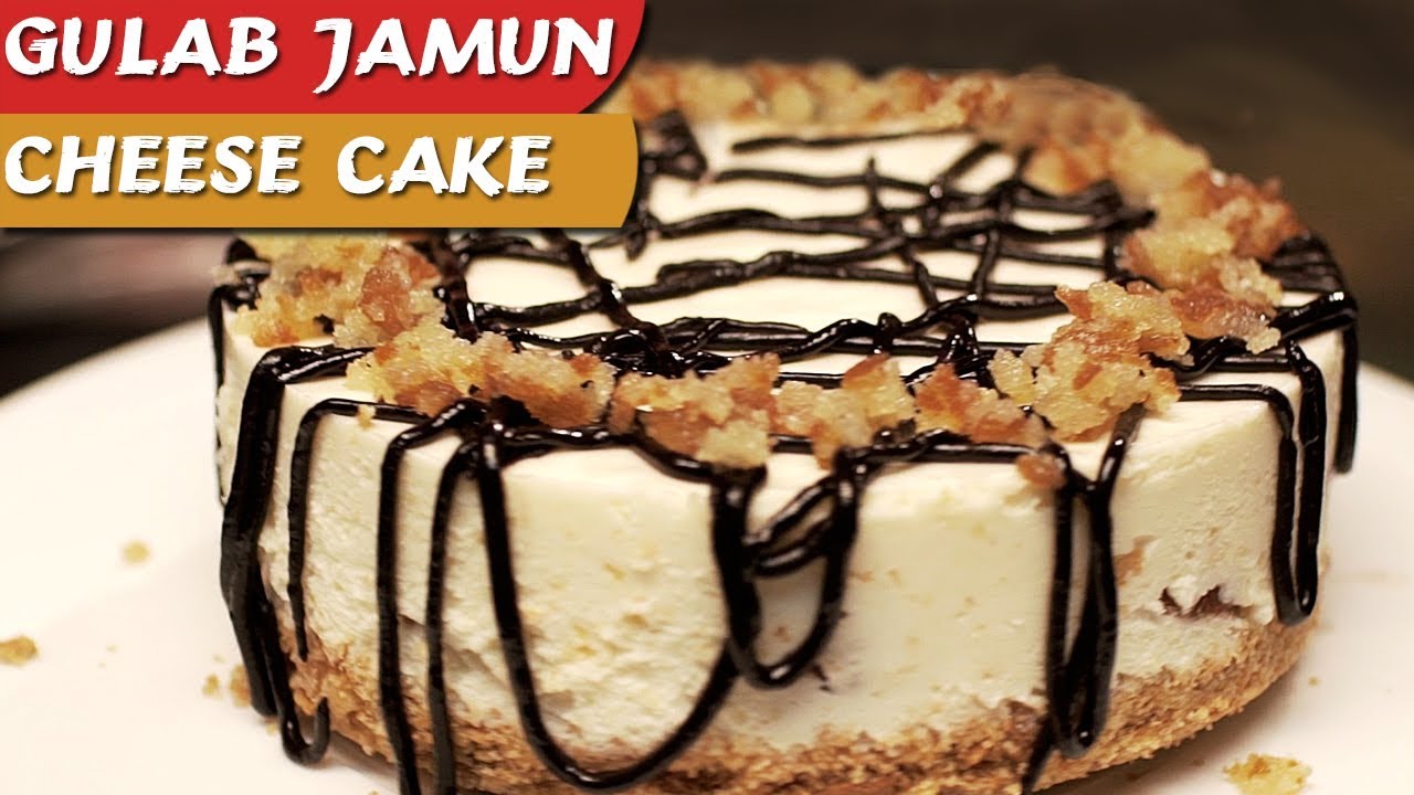 Gulab Jamun Cheesecake - Indian Dessert Recipe- Eat with Geet - Quick ...