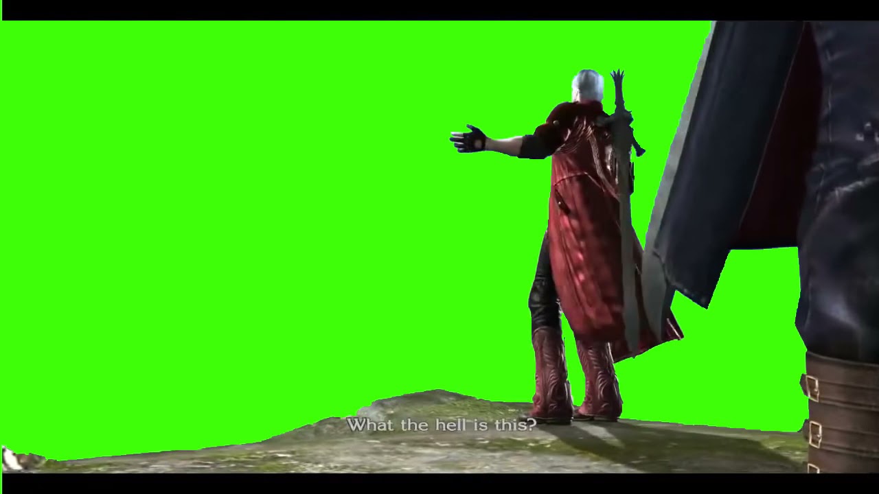 Dante what the hell is this greenscreen full version - YouTube