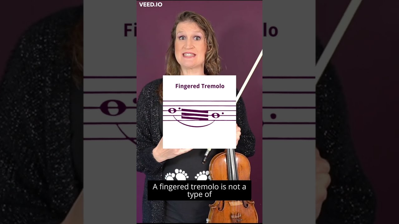 3 Types of Tremolo on the Violin #shorts - YouTube