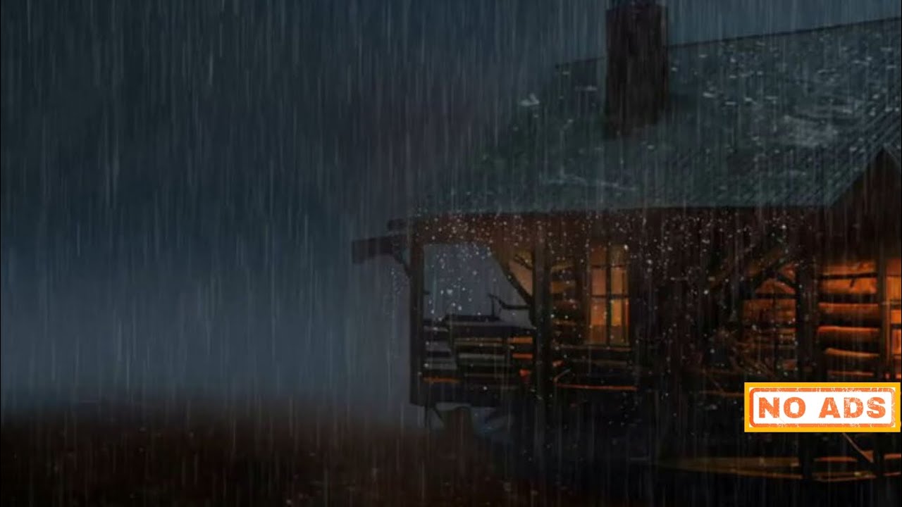 Rain Sounds for Sleeping | Heavy Rain All Night for Insomnia Relief ...