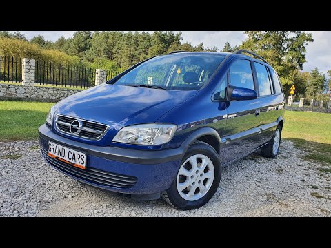 Opel Zafira A 2003 1.8 16v 125KM Comfort Prezentacja Samochodu