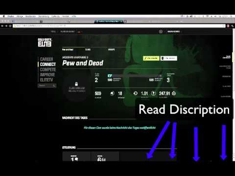 MW3: Join my MW3 Xbox Elite Clan for Emblems and Double XP - YouTube