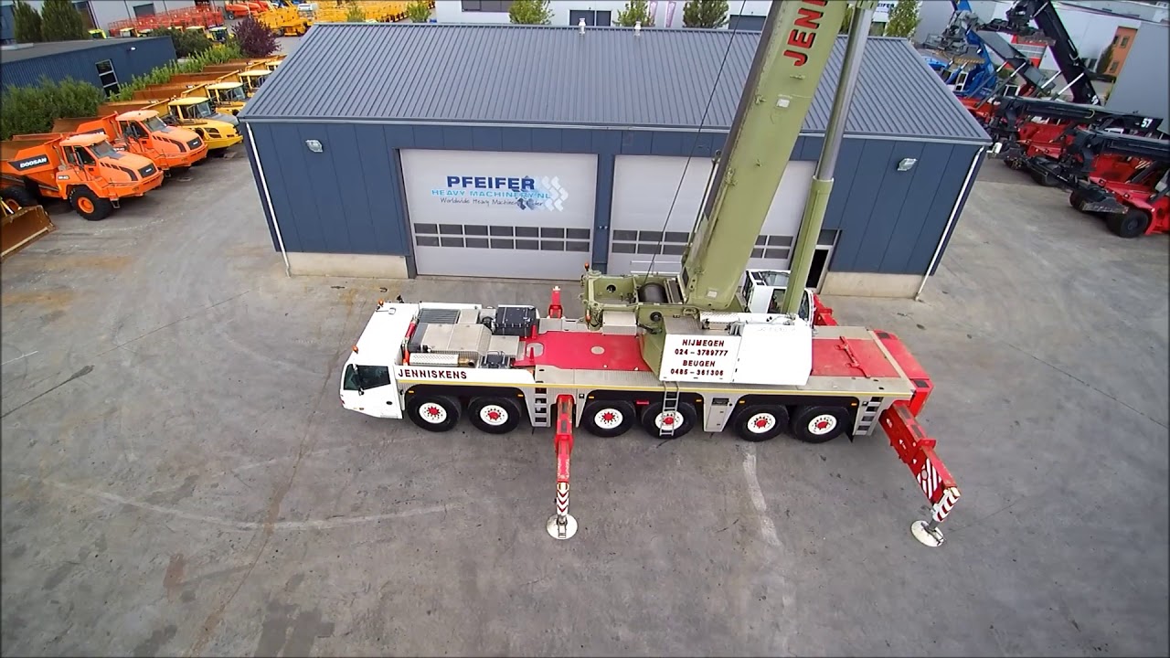 Terex Demag AC350/6 - YouTube