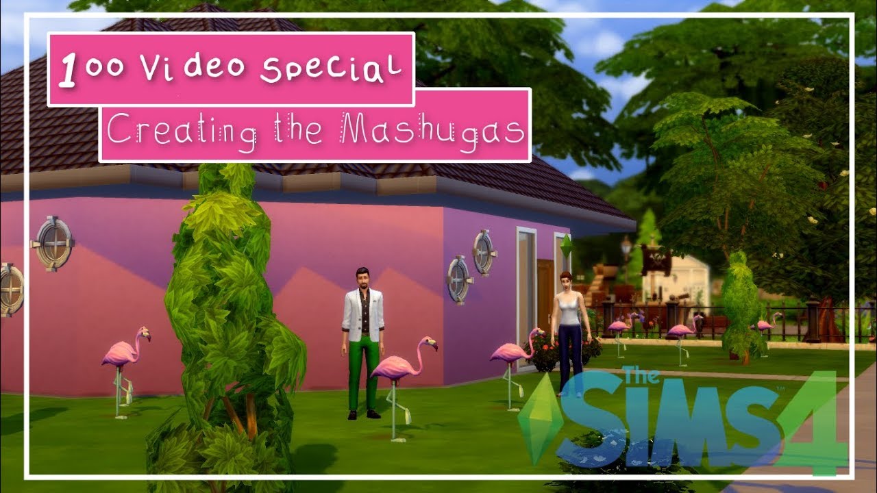 The MASHUGA Family on the Sims 4! | 100 Video Special | CAS - YouTube