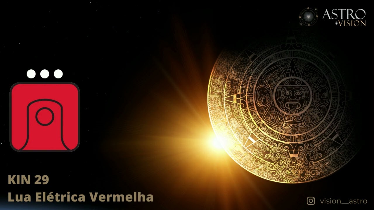 Tzolkin: KIN 29 - Lua Elétrica Vermelha - YouTube