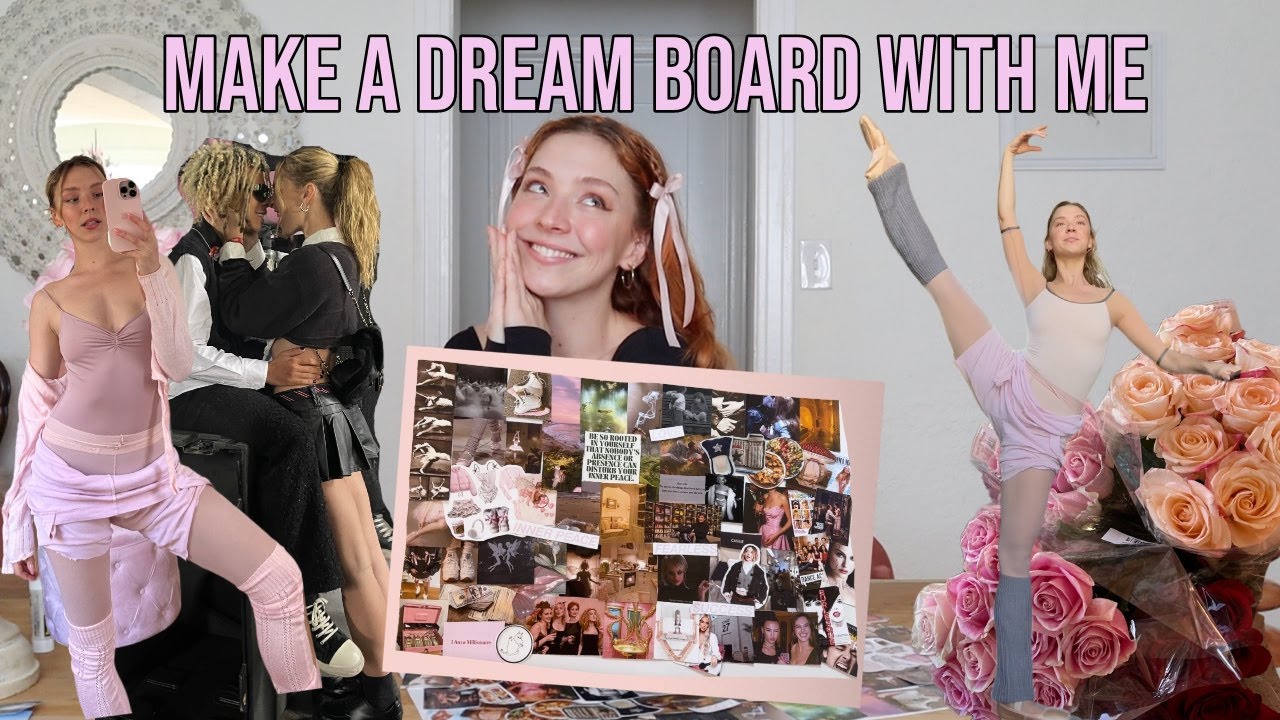 I manifested my dream life ★ make a dream board with me - YouTube