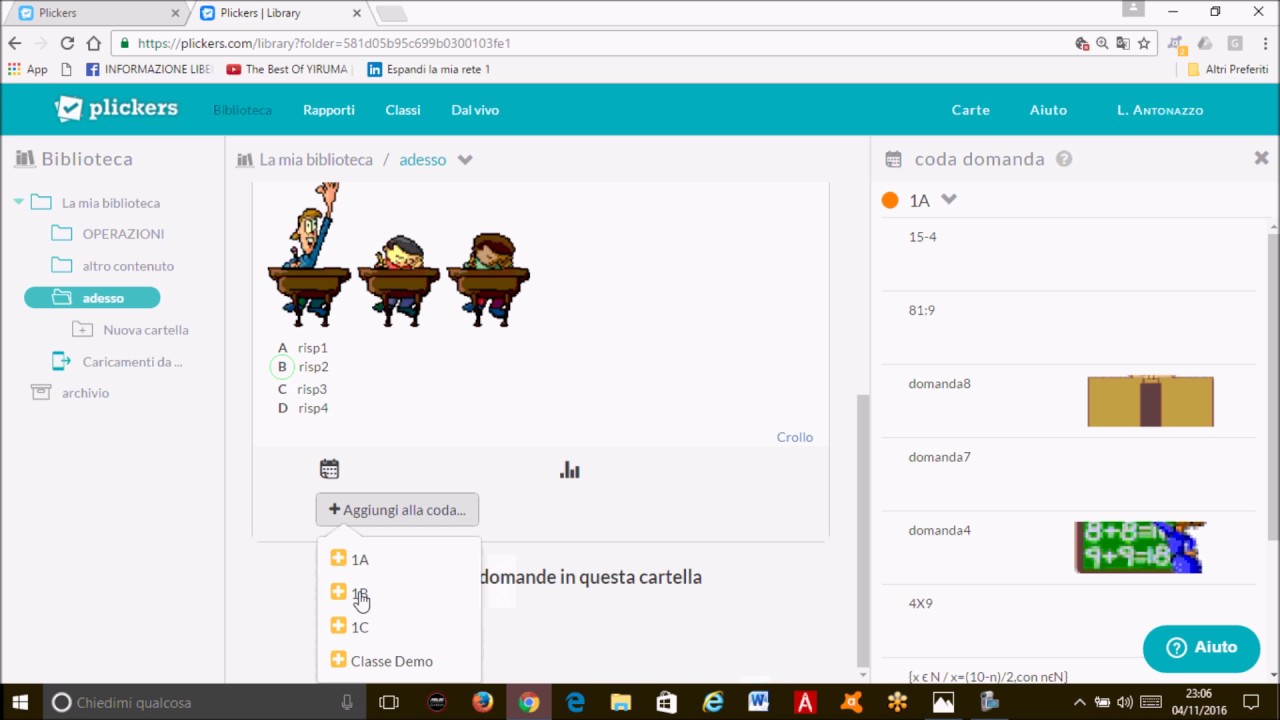 PLICKERS TUTORIAL italiano - YouTube