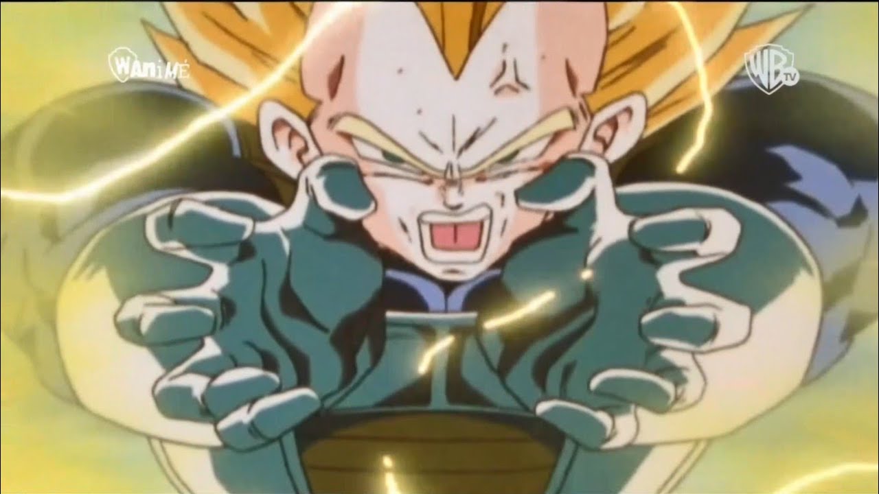 Vegeta Usa El Resplandor Final Contra Cell (Warner Bros) Dragon Ball Z ...
