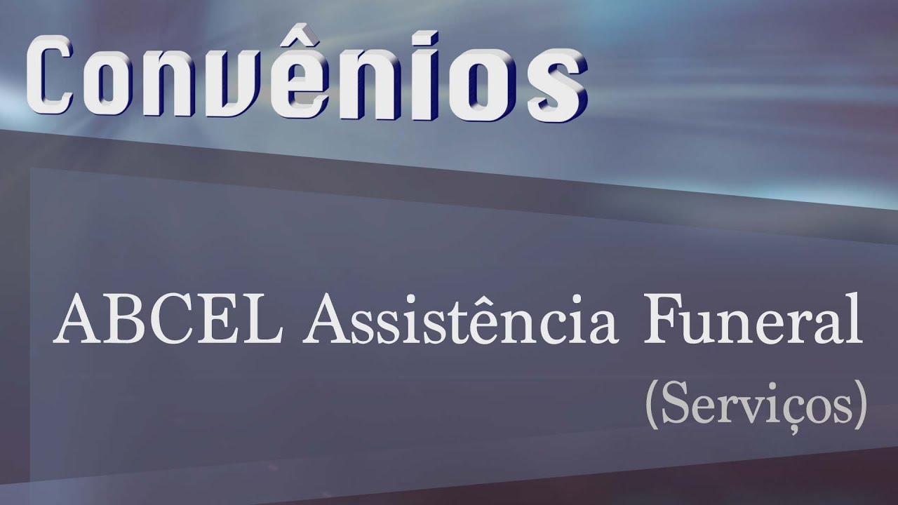 ABCEL Assistência Funeral | Convênios CRECISP - YouTube