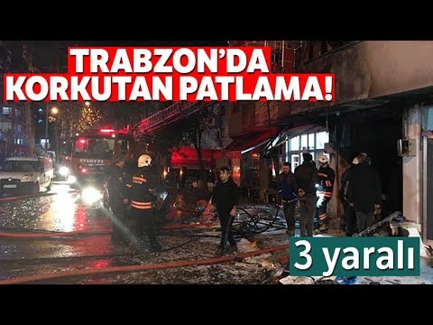 Tüpçü Dükkanında Korkutan Patlama