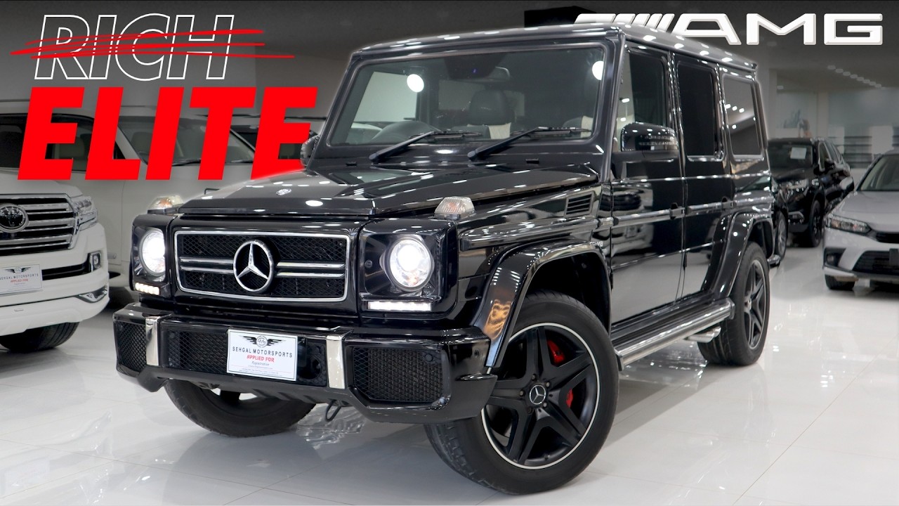 Mercedes Benz G Wagon G63 AMG BiTurbo V8 2016. Rolling Tank - YouTube