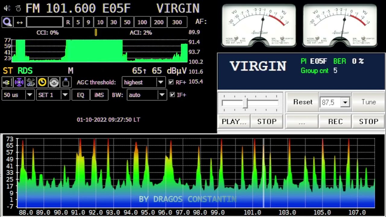 FM BANDSCAN in Iași 🇷🇴 (1.10.2022) - YouTube