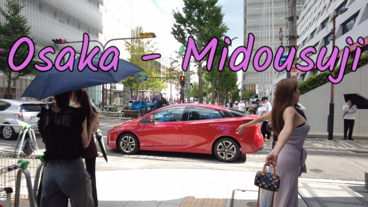 【Osaka Walk🐈】Osaka, Midousuji [4K] - YouTube