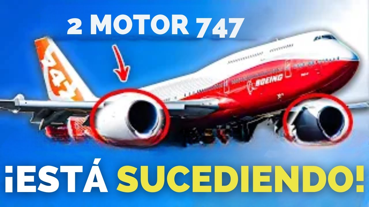Avión Boeing 747 Maravilloso