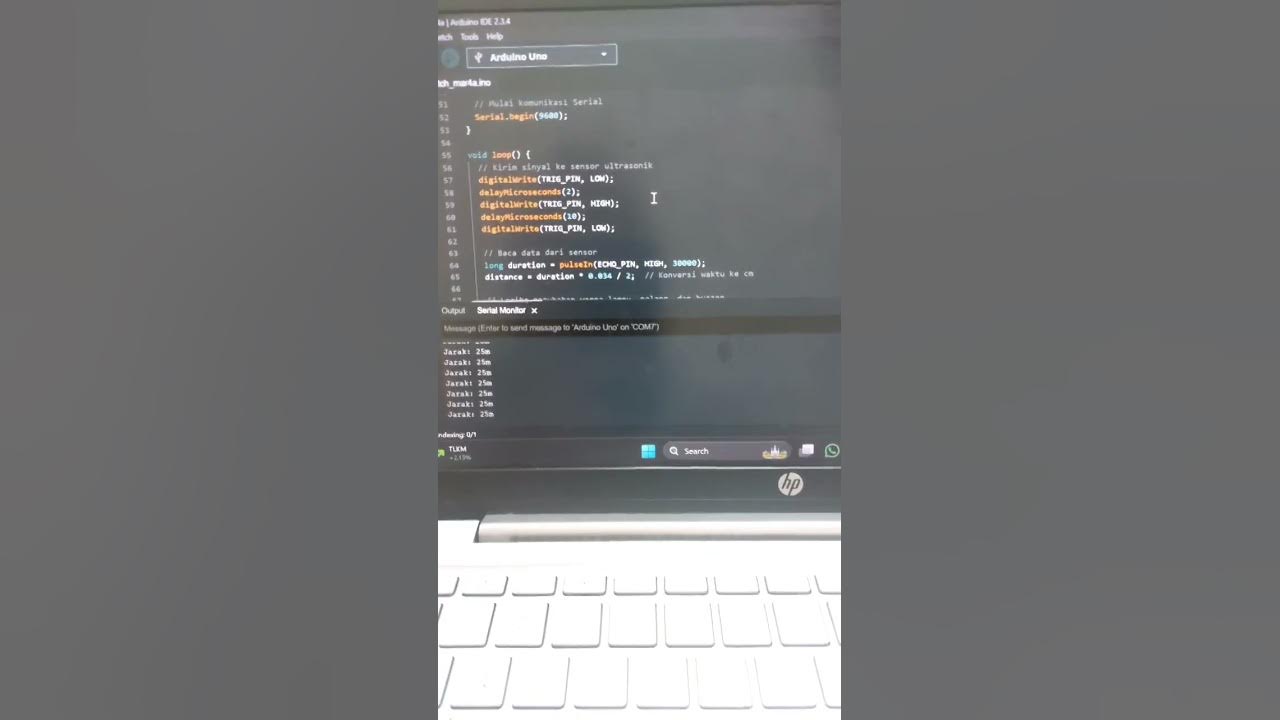 Arduino Uno Palang Kereta Api Pasar Senin - YouTube