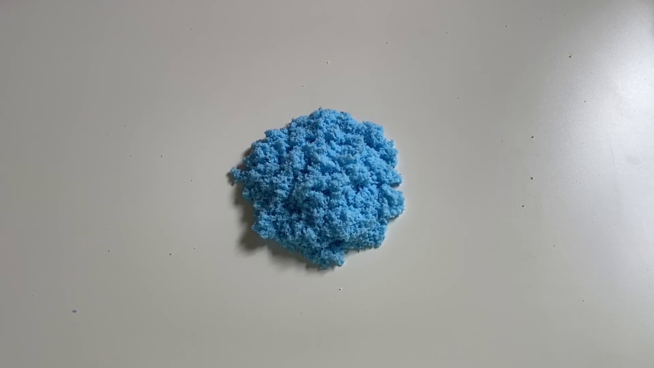 Fluffy blue slime | Jo's Satisfying Slime Channel - YouTube