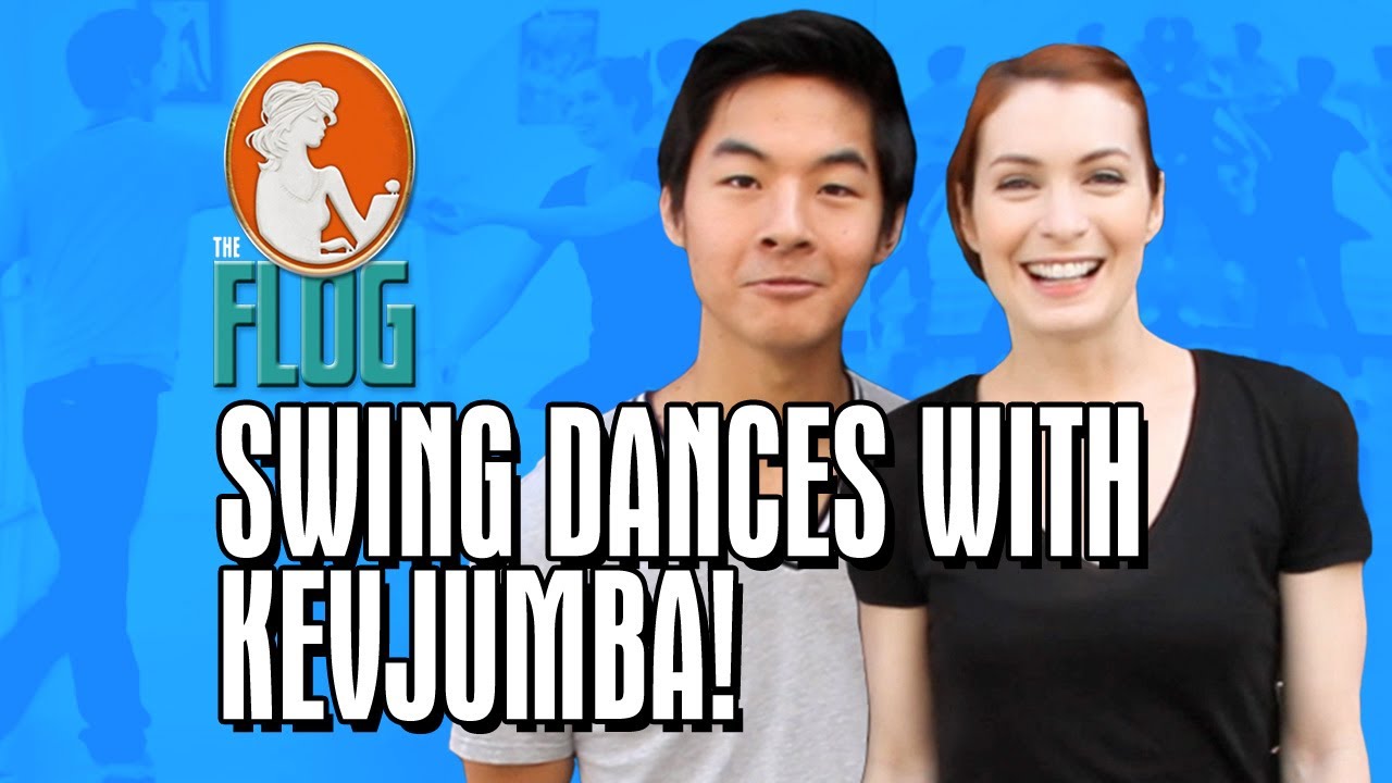 Felicia Day Swing Dances with KevJumba! - The Flog - Ep 9 - YouTube