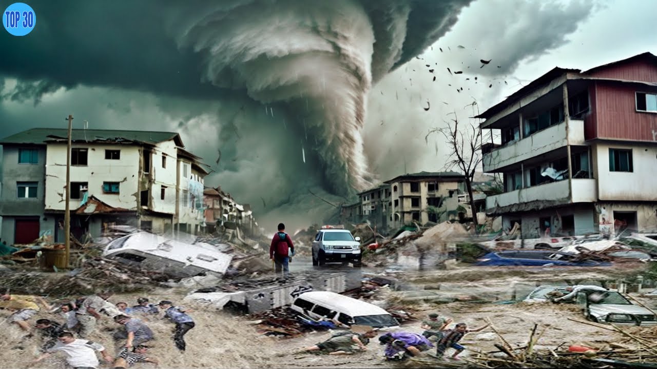 TOP 41 minutes natural disasters caught on camera 2024 world natural ...