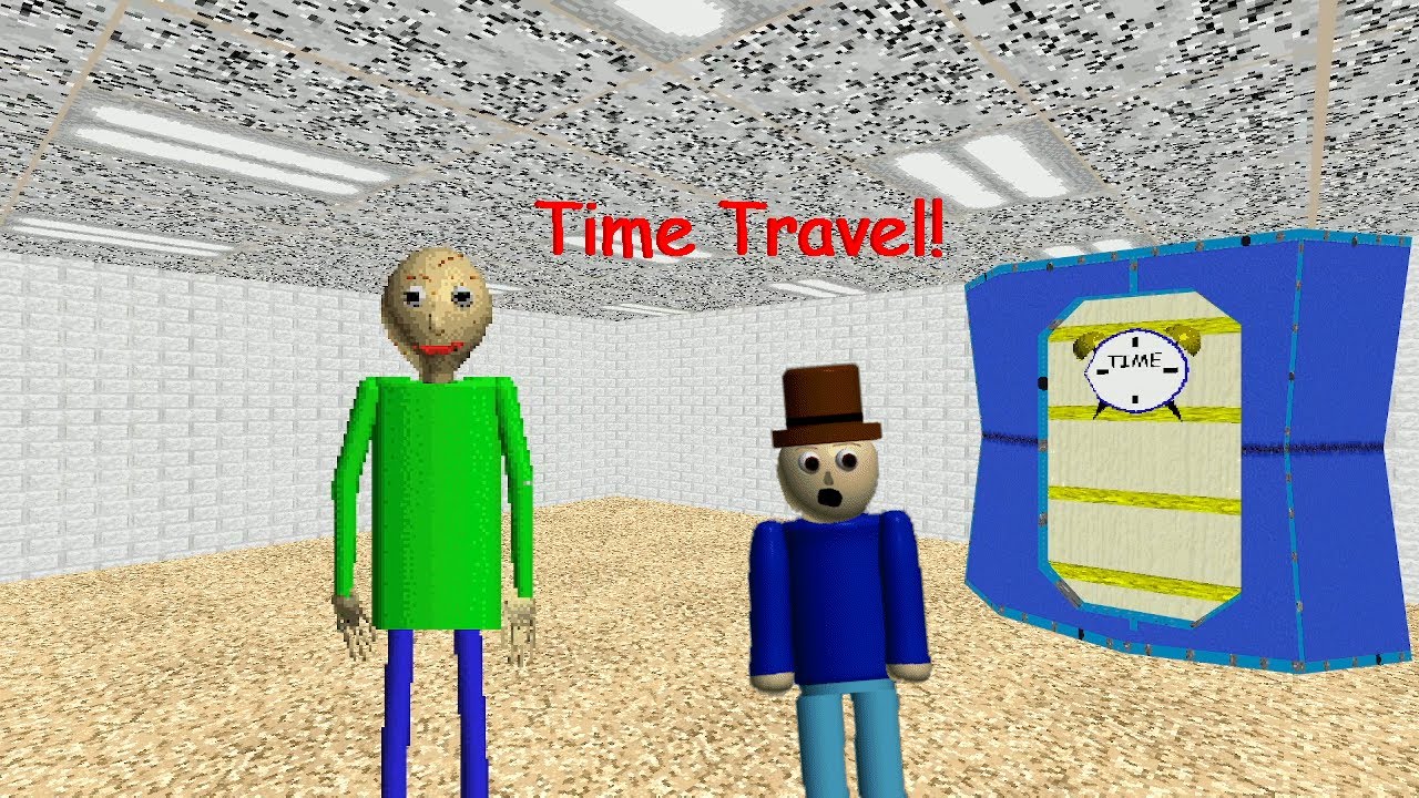 Baldi built a time machine! - YouTube