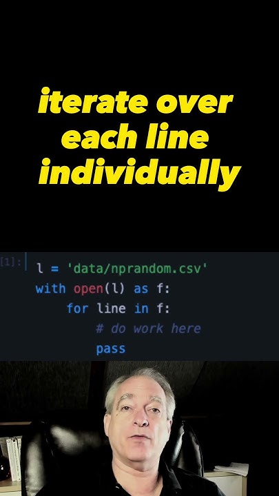 Read large file line by line in Python #python #shorts - YouTube