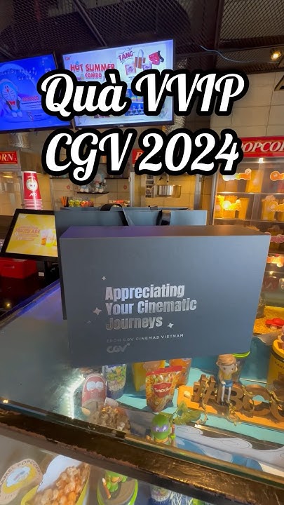 Thẻ VVIP CGV cực xịn | Review nhanh Quà VVIP CGV 2024 😎 #shorts 15 giây #vvip #unboxing ️ - YouTube