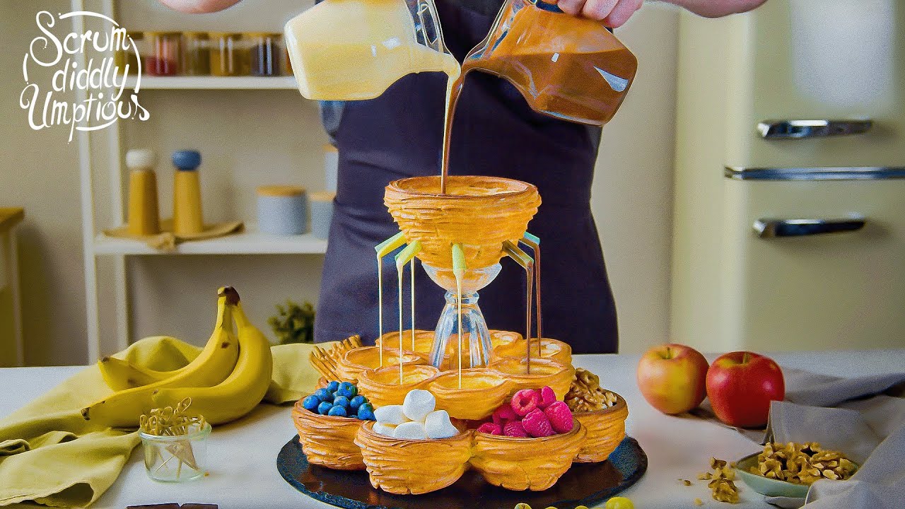 How To Build An Edible Chocolate Fountain | Have Your Churros & Eat ...