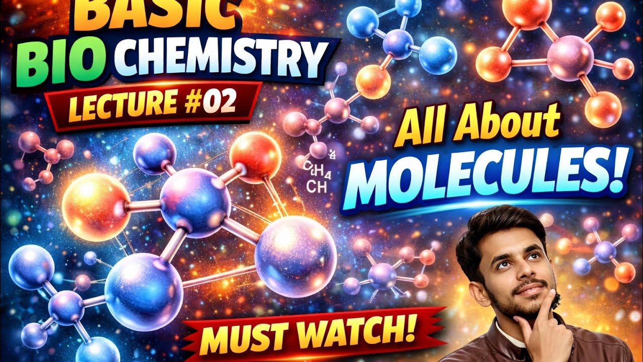 What is Molecule? | Basic Bio Chemistry Lecture #02 | For Beginners ...