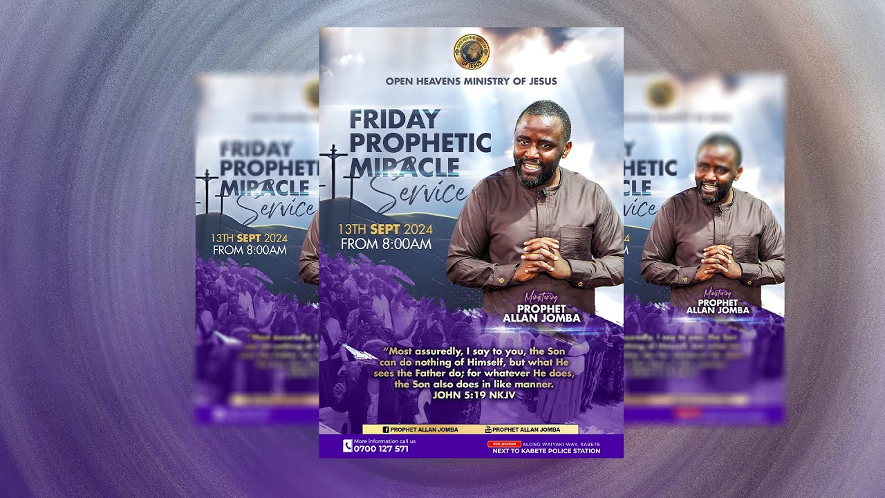 FRIDAY PROPHETIC MIRACLE SERVICE 13/09/2024 - YouTube
