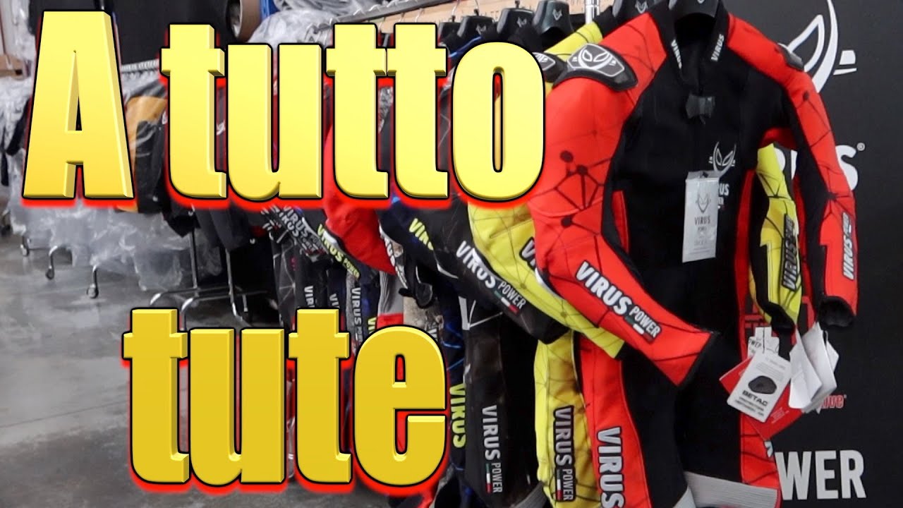 VISITIAMO la VIRUS POWER! INNOVAZIONE nel MONDO delle TUTE da MOTO ...