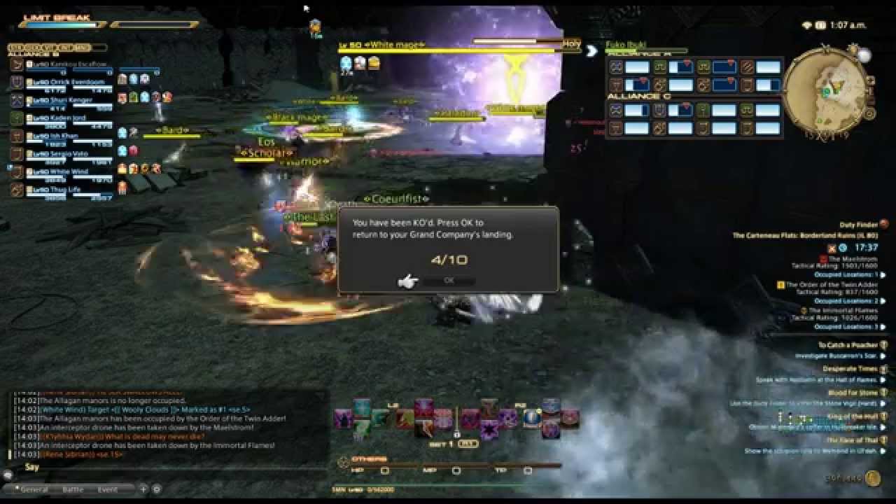 FFXIV OST - Carteneau Flats - [Frontlines OST] - YouTube