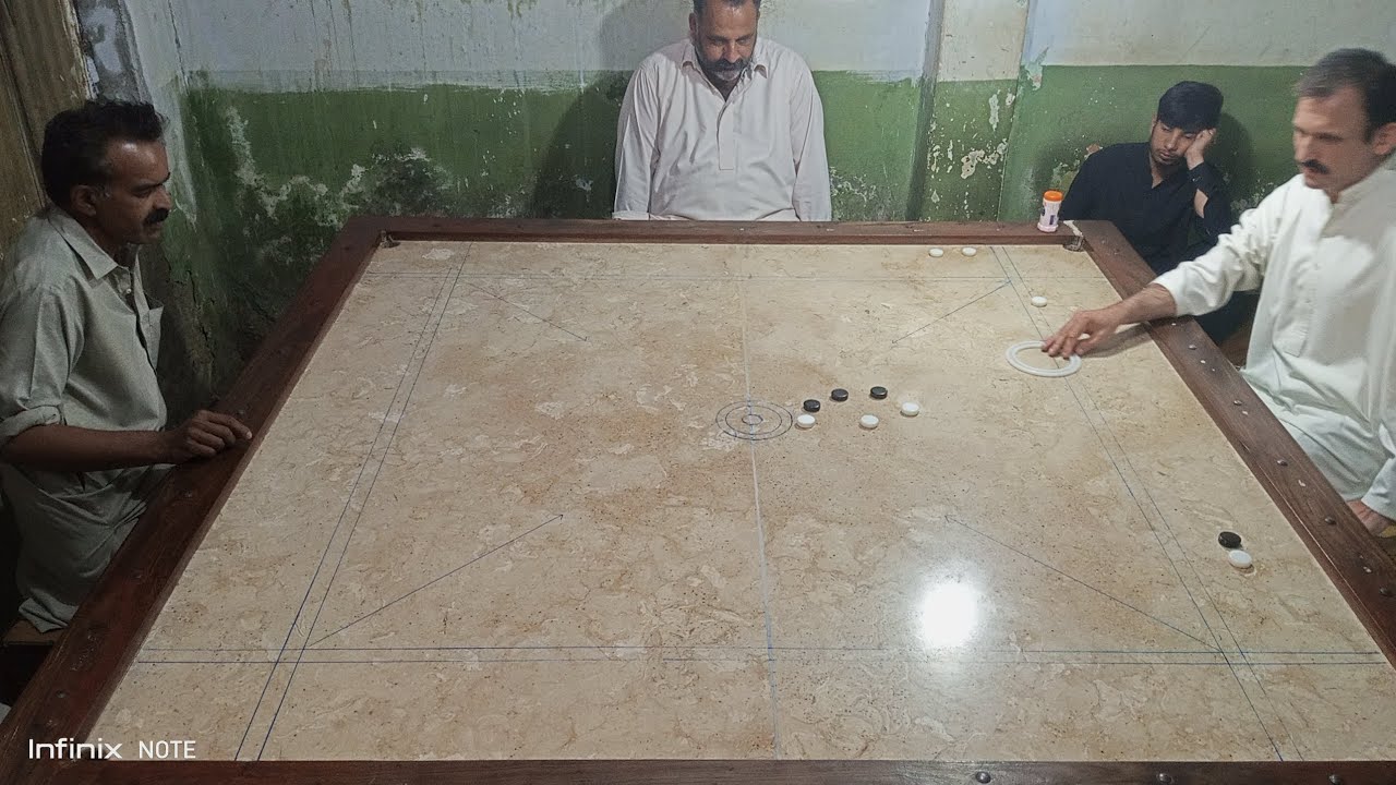 Full match carrom board game 🥳🥳🥳 - YouTube